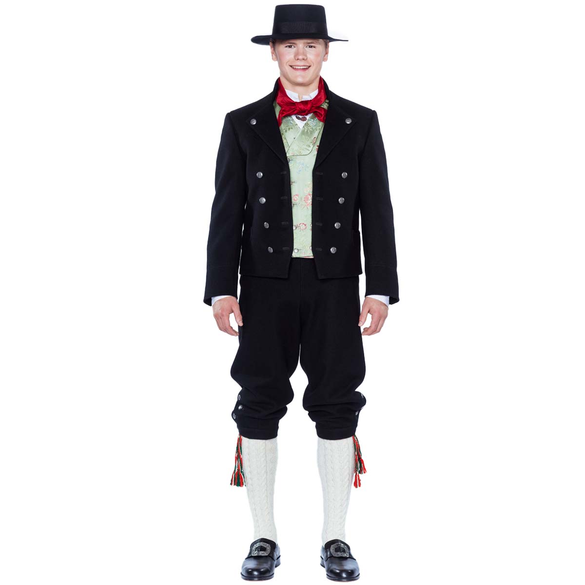 Gudbrandsdalen herrebunad, kort jakke - Heimen Husfliden Oslo